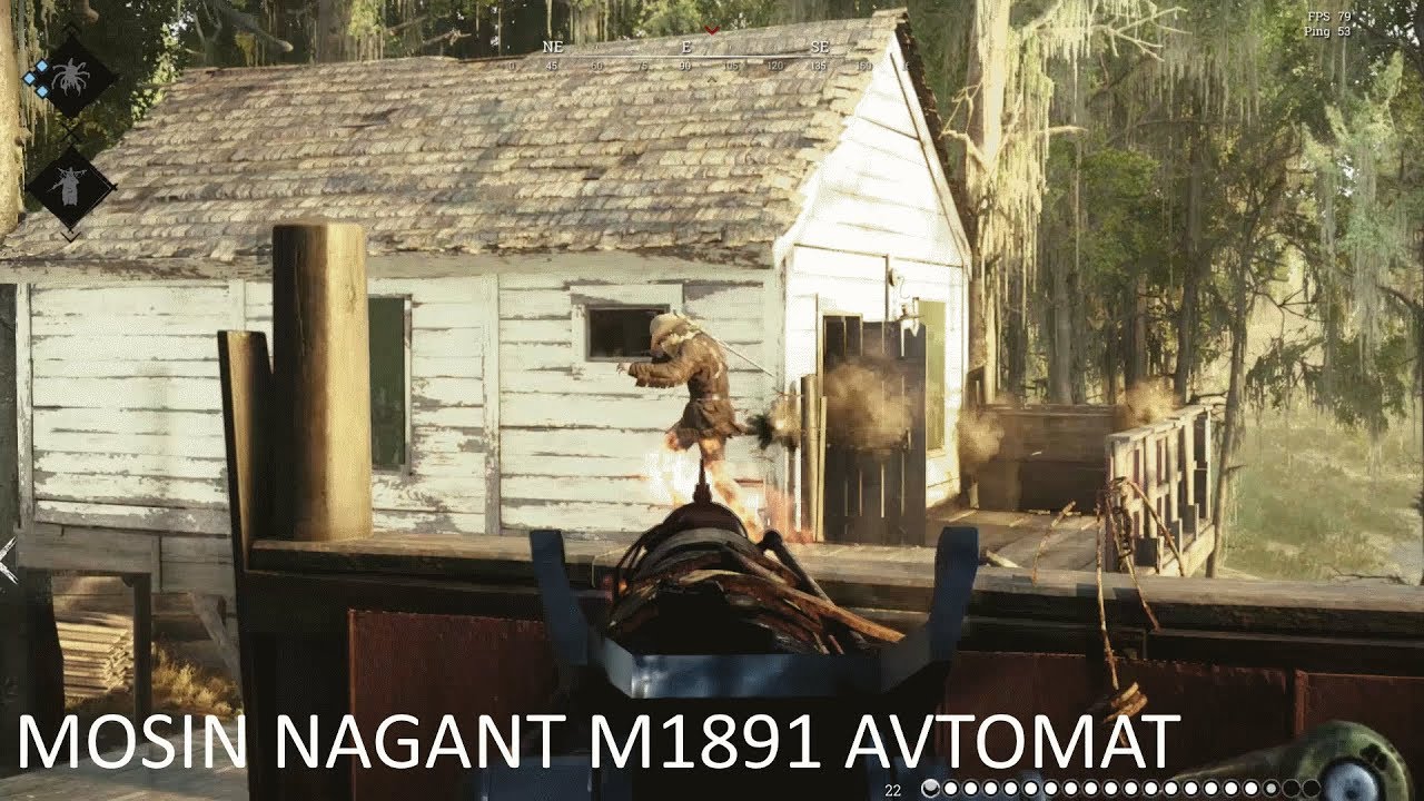 Hunt Showdown: Mosin Nagant M1891 Avtomat - YouTube