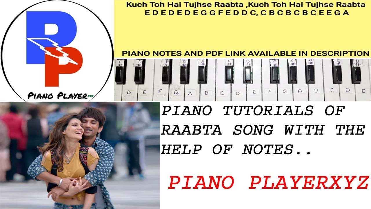 Learn piano tutorials of raabta song step by step in easy way. - YouTube