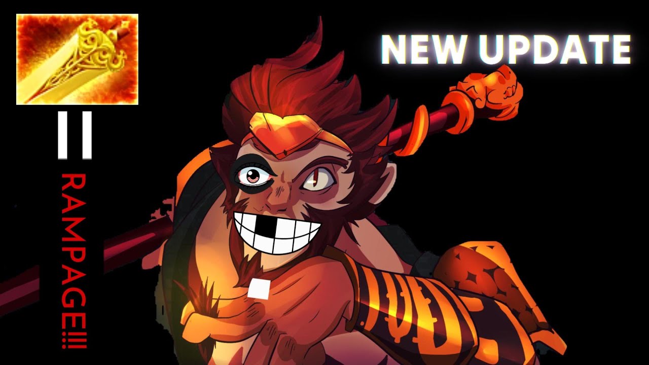 Monkey King RAMPAGE in New Update – 1st Game INSANE! 7.39 - YouTube