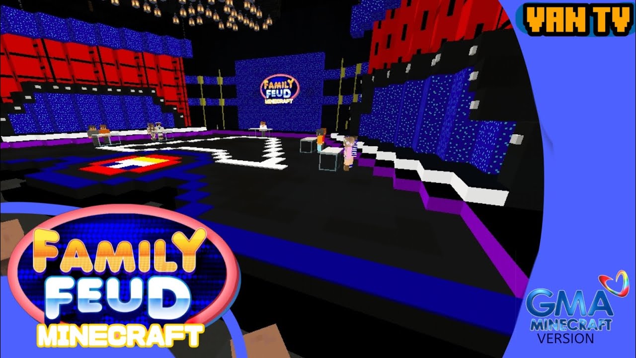 FAMILY FEUD | GMA MINECRAFT VER. || VAN TV - YouTube