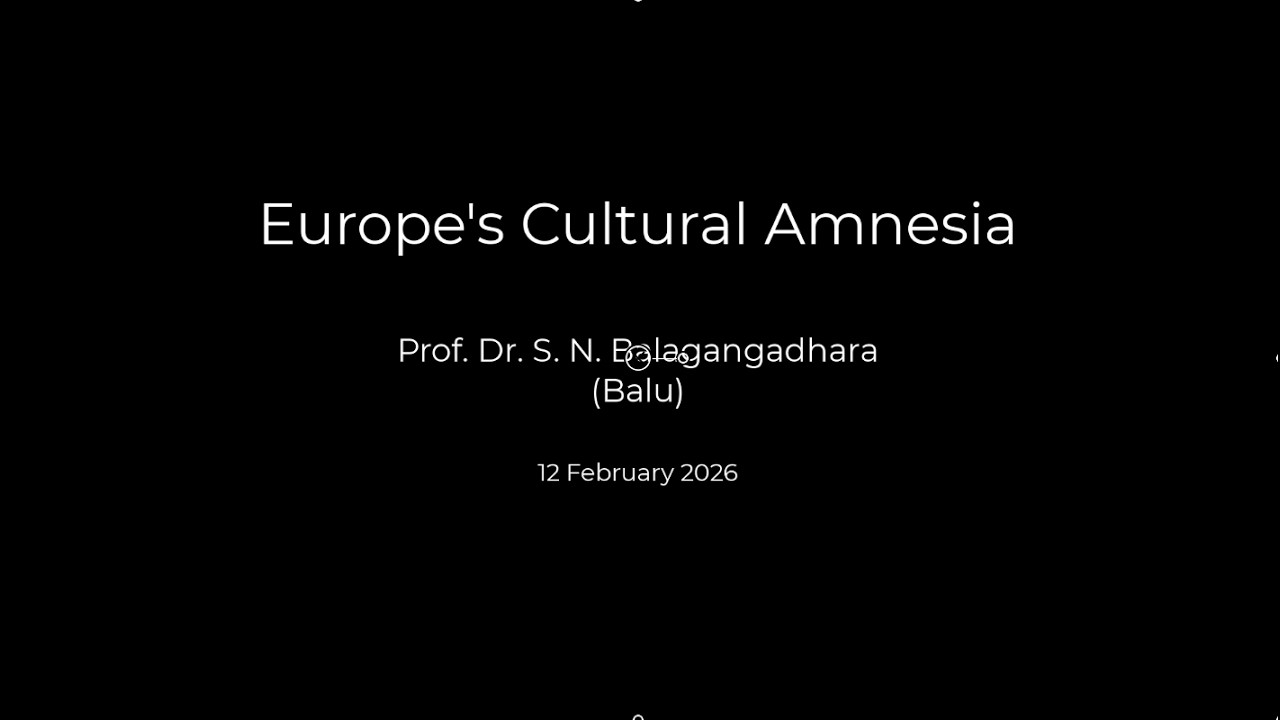Europe's Cultural Amnesia - YouTube