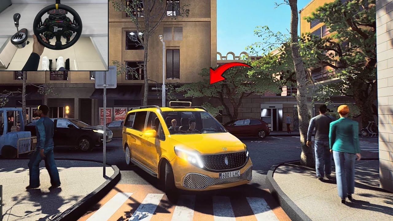 Mini Bus Taxi Driving - Taxi Life A City Driving Simulator | Steering ...