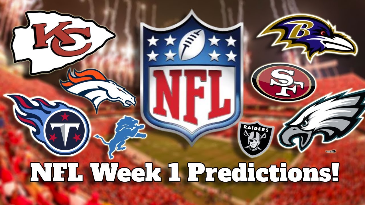 NFL Week 1 Predictions! - YouTube