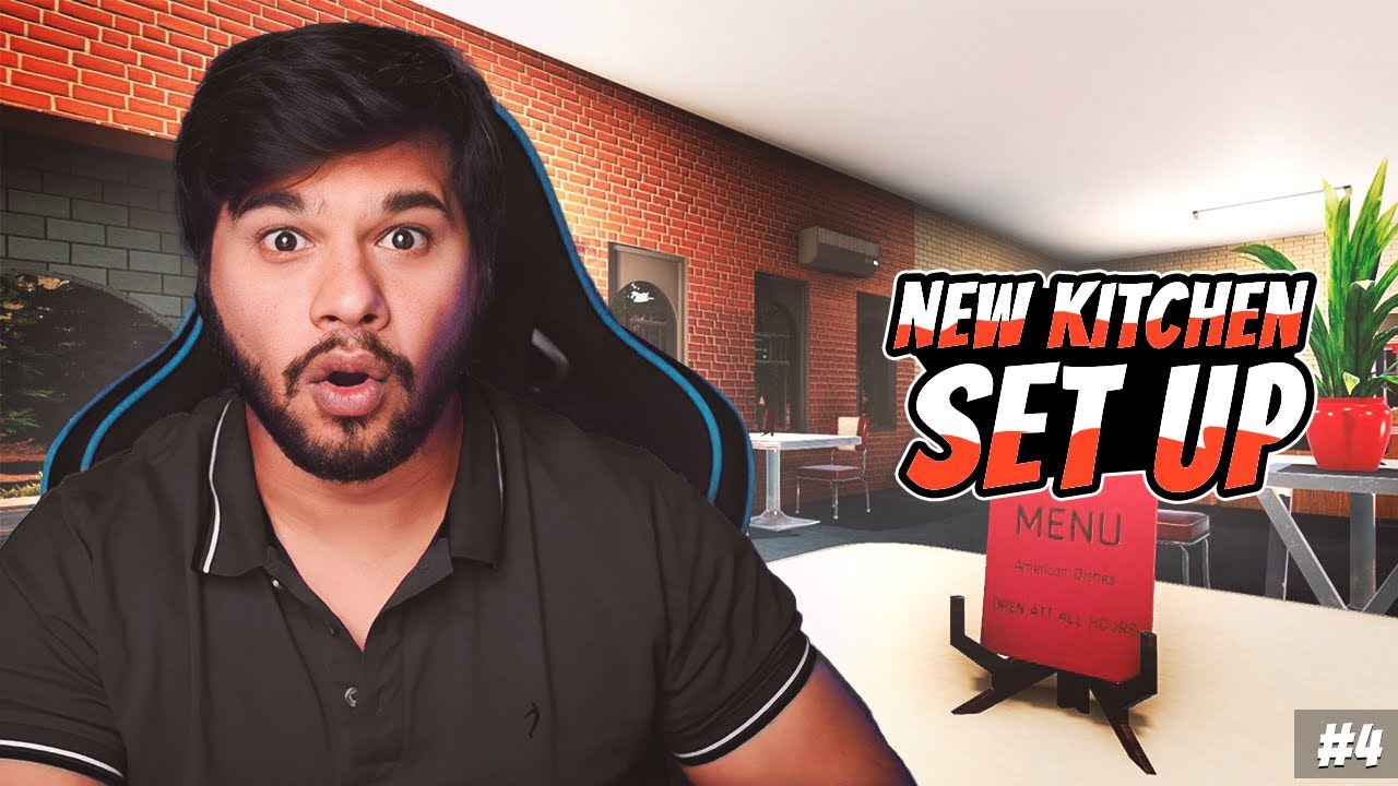 EP-4 | NEW KITCHEN SET UP | REMODELLING MY CAFE | #simulator # ...