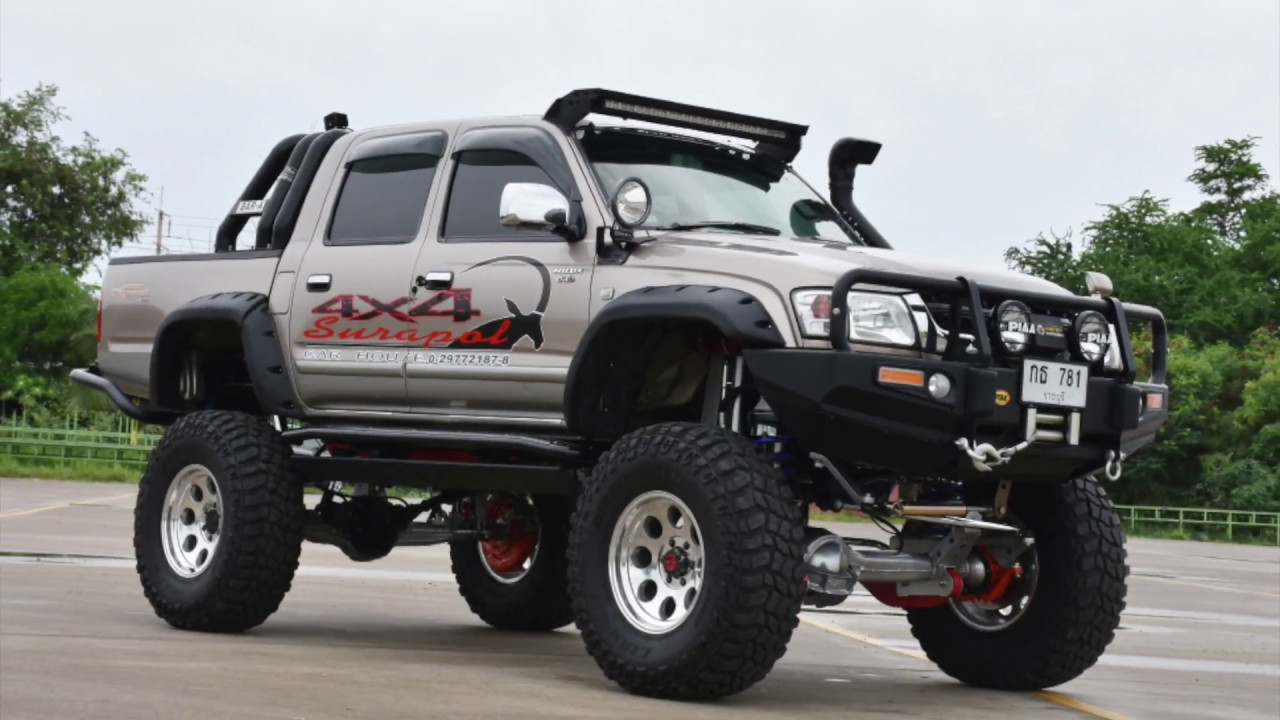 Toyota Tiger - วางคาน VX80 Difflock - YouTube