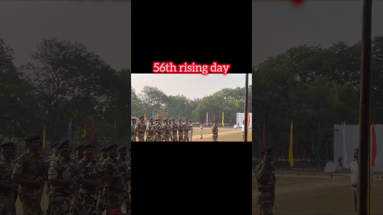 #cisf 56 Th rising day parade #indian - YouTube