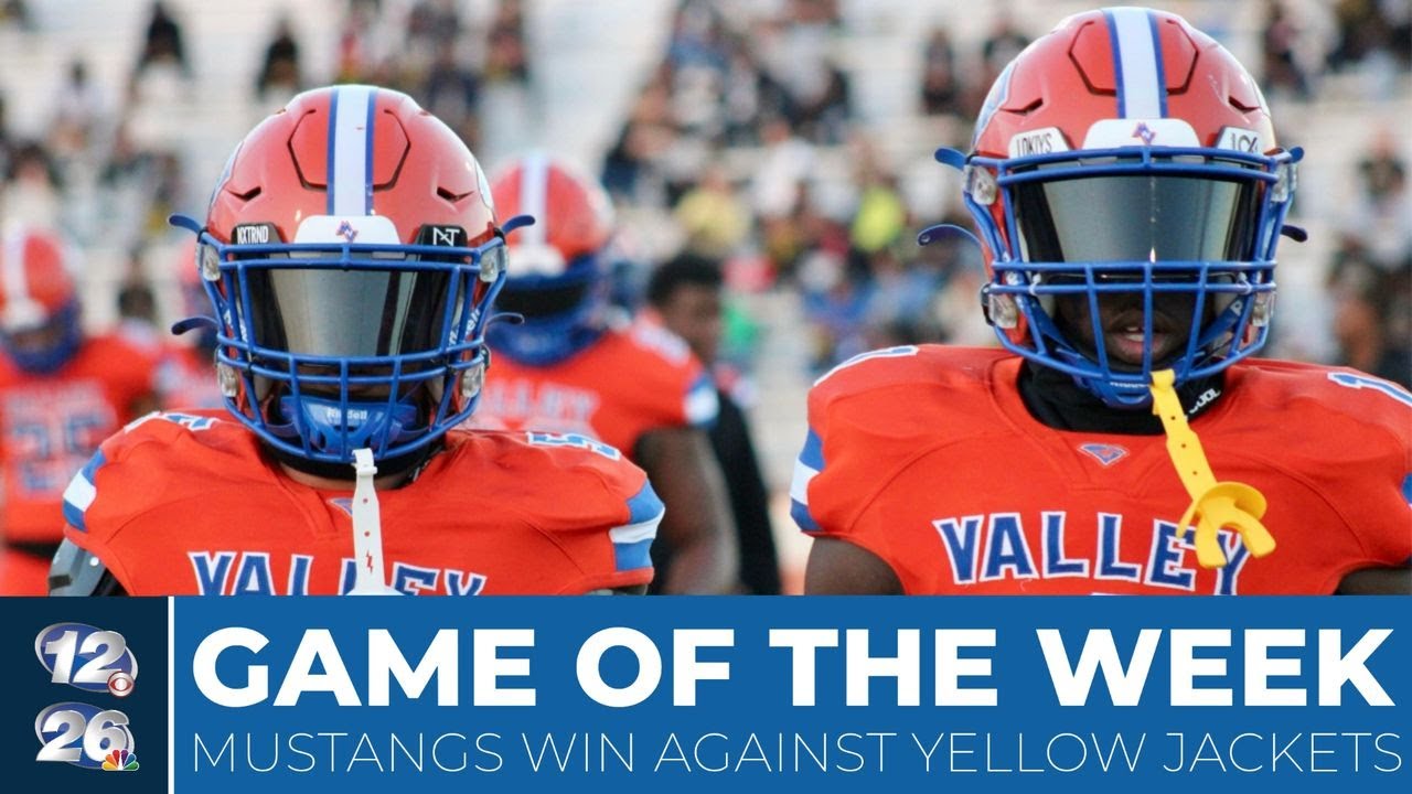 Mustangs, Yellow Jackets fight for a win in Game of the Week - YouTube