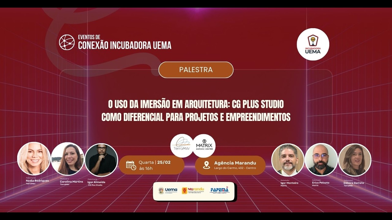 Evento de Conexão Incubadora Uema (Matrix - TerraMAr) - YouTube