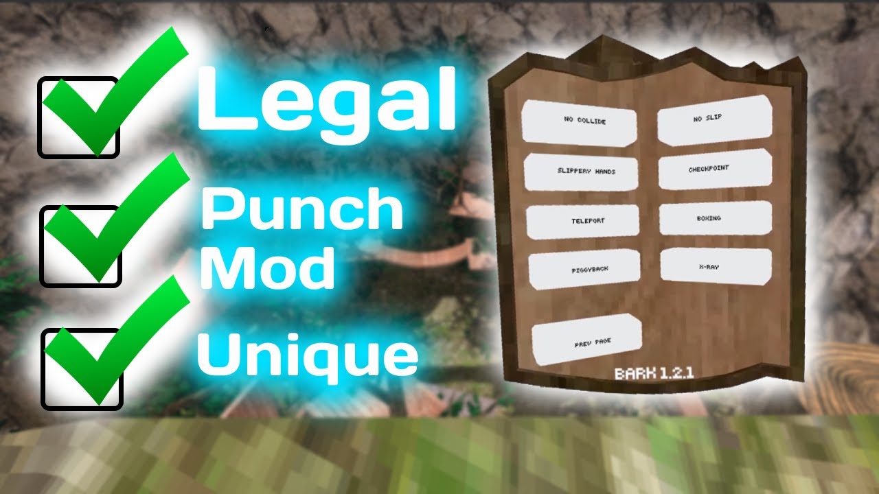 Is This the BEST Mod Menu!?! Bark Mod Menu 1.2.1 #gorillatag - YouTube