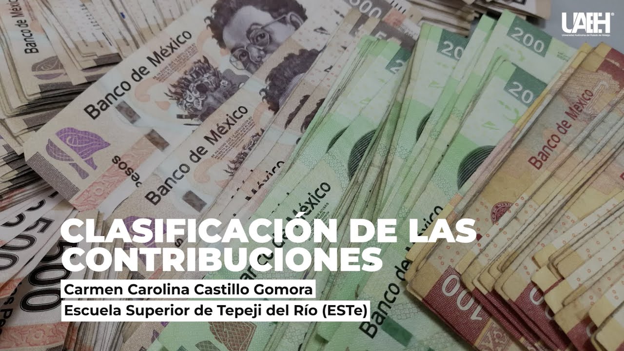 Clasificación de las contribuciones - YouTube