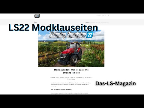 LS22 Modklauseiten - Das-LS-Magazin | Gwalex