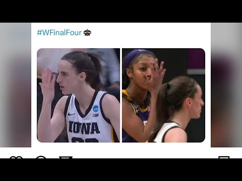 All the sports race hustler are out after the Angel Reese & Caitlin ...