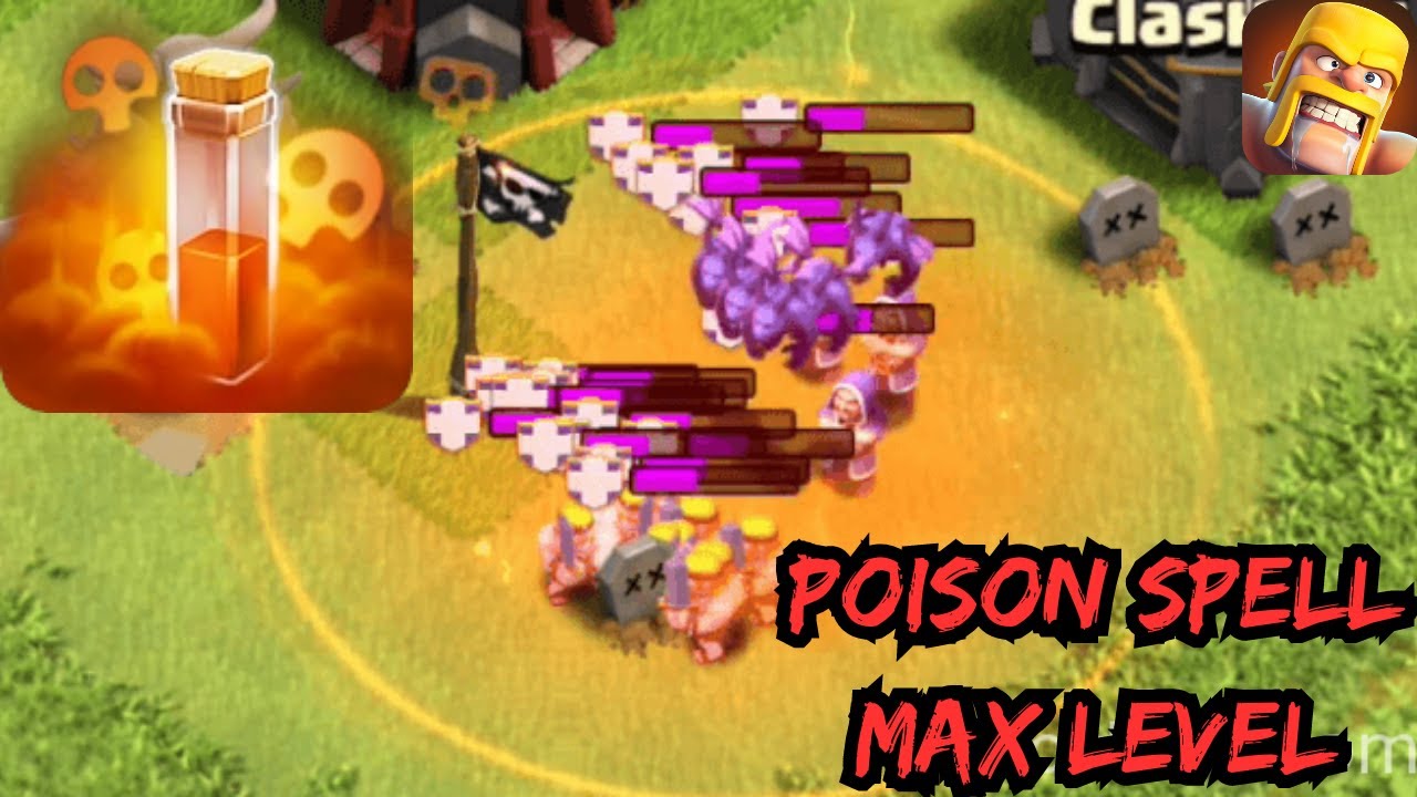 🌿 Upgraded POISON SPELL from Level 1 to Level 12! 💥 Unleashing Deadly ...