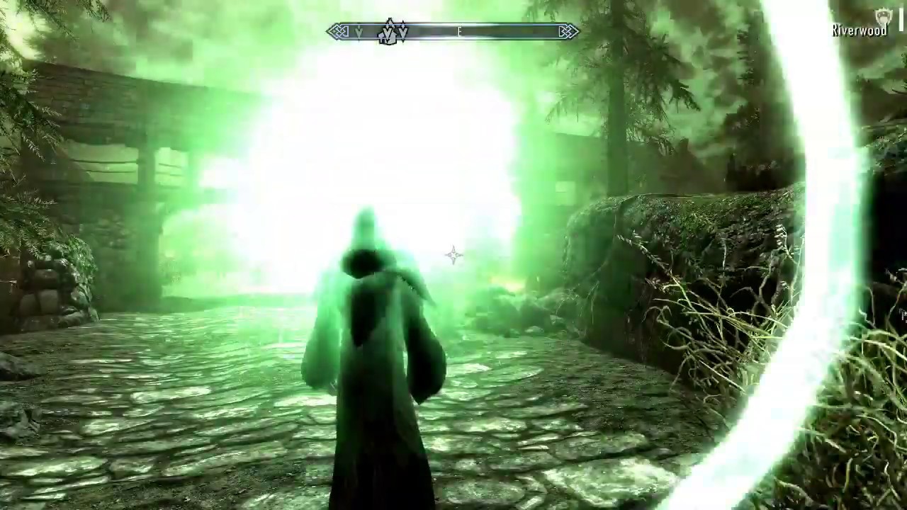 skyrim modded build: demigod [super op mage build] - YouTube