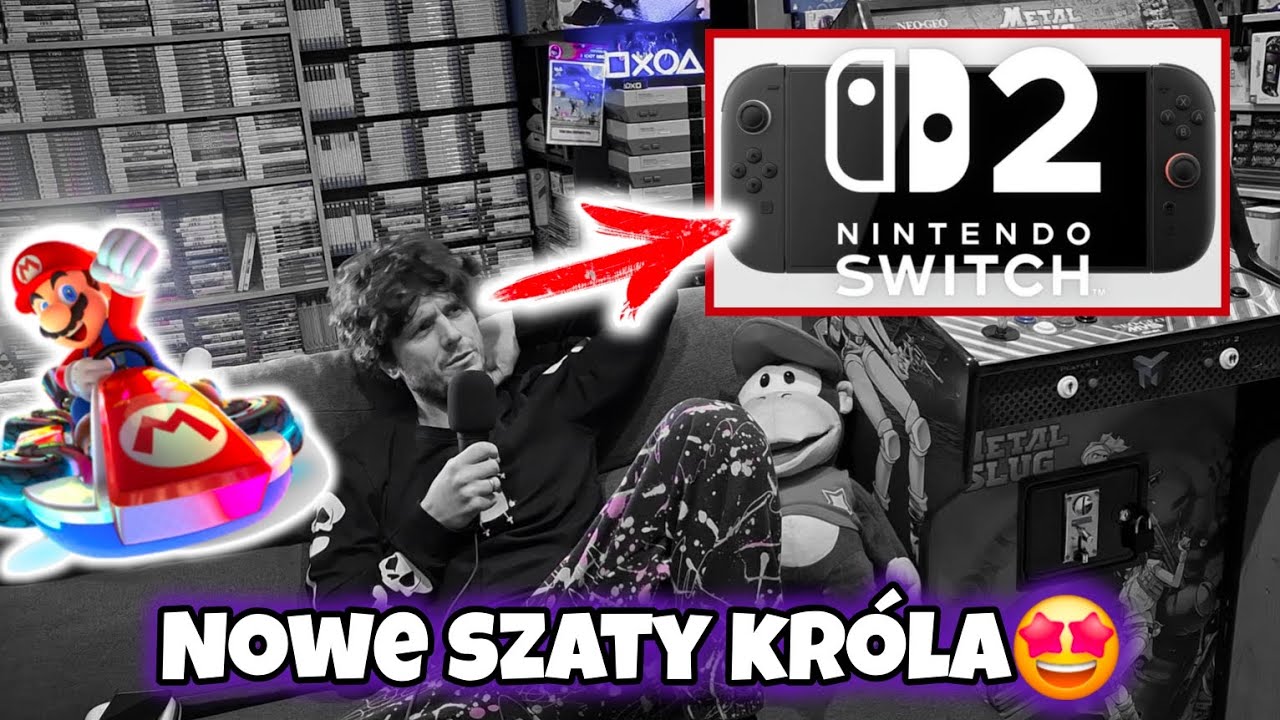 Nintendo SWITCH 2 - Nowe Szaty KRÓLA🤩 IDEAŁ z niewielkim SZLIFEM!🥰 ...