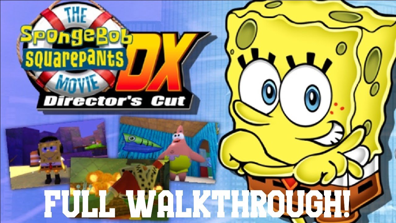 Full Walkthrough: Spongebob Movie Adventure DX: Director's Cut #1 - YouTube