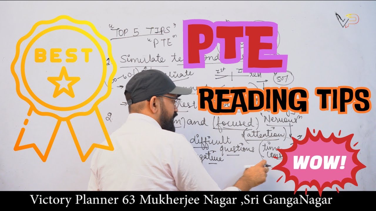 READING TIPS PTE | BY: MANISH KOUSHAL | VICTORY PLANNER SGNR #pte # ...