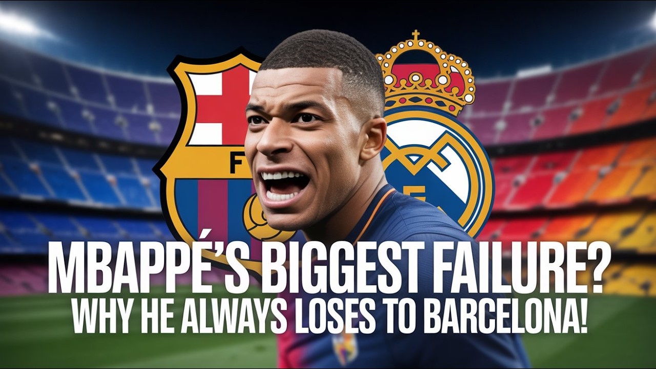Mbappé’s El Clasico Curse: Why He Always Loses to Barcelona - YouTube