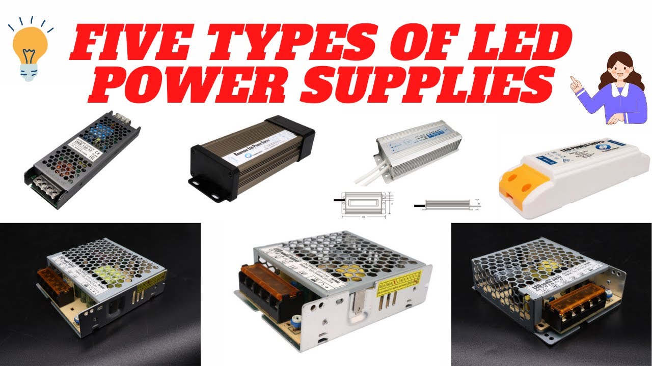 Five types of led power supplies - YouTube