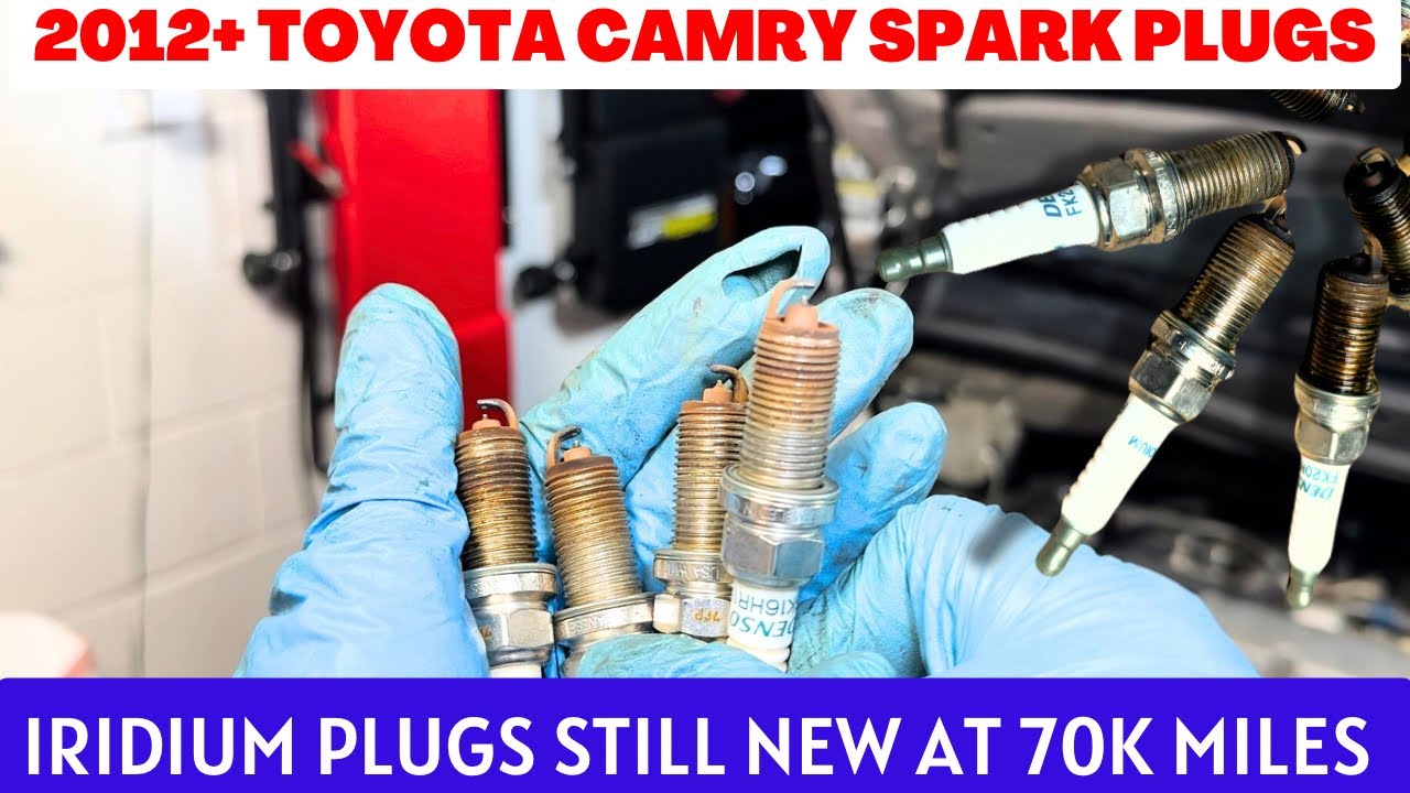 How to Replace 2012+ 4-Cylinder Camry Spark Plugs - YouTube