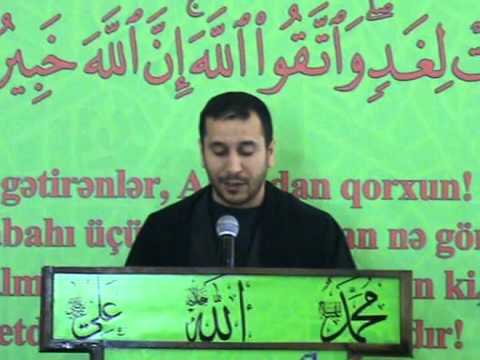 Hacı Zülfüqar Cümə namazı 28 (2-ci hisse) Mağtaga Hz Abbas mescidi)