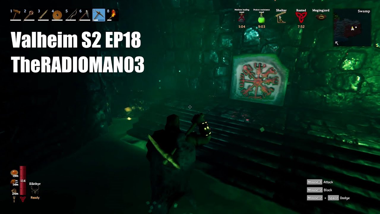 Valheim S2 EP18 "The Crypts" - YouTube