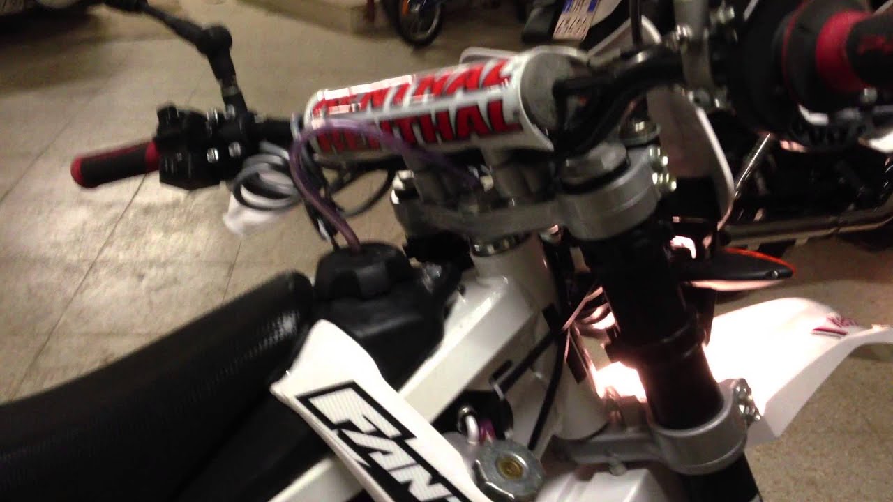 Fantic 75cc red bull 1^a accensione - YouTube