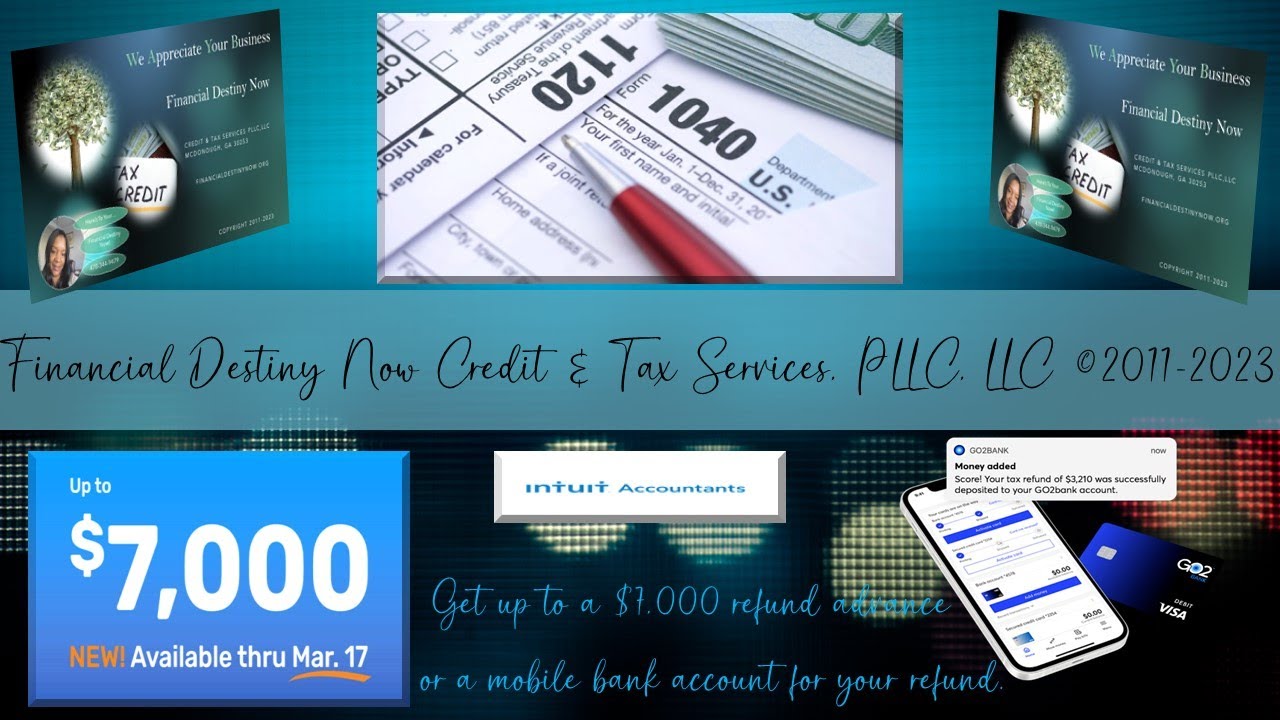 Financial Destiny Now Credit & Tax Services Cash Advance 2023 - YouTube