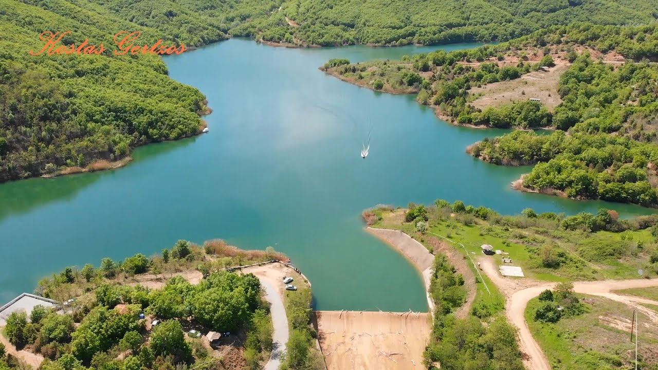 ΛΙΜΝΗ ΜΕΤΑΛΛΕΙΟΥ, ΑΞΙΟΥΠΟΛΗ, ΚΙΛΚΙΣ (DRONE). METALIO (MINE) LAKE AERIAL ...