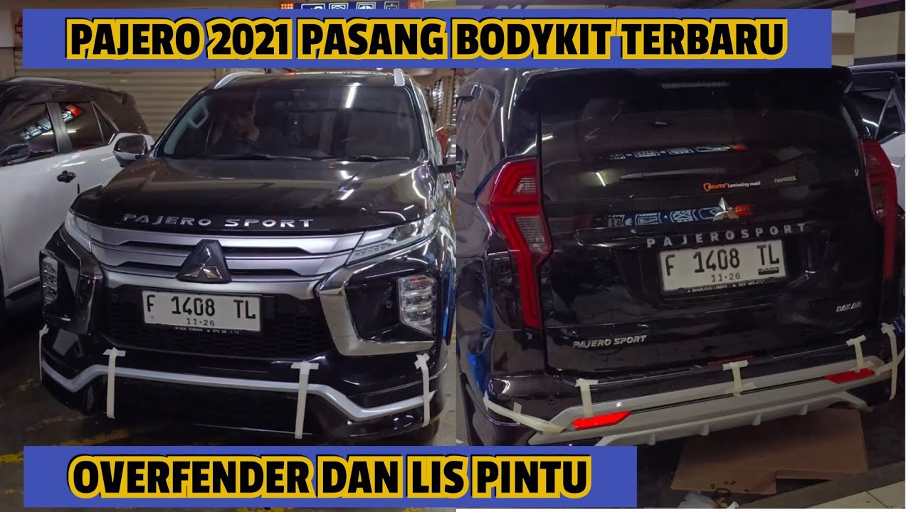 MODIFIKASI PAJERO 2021 FACELIFT PASANG 3 ITEM TERBARU DAN SIMPLE - YouTube