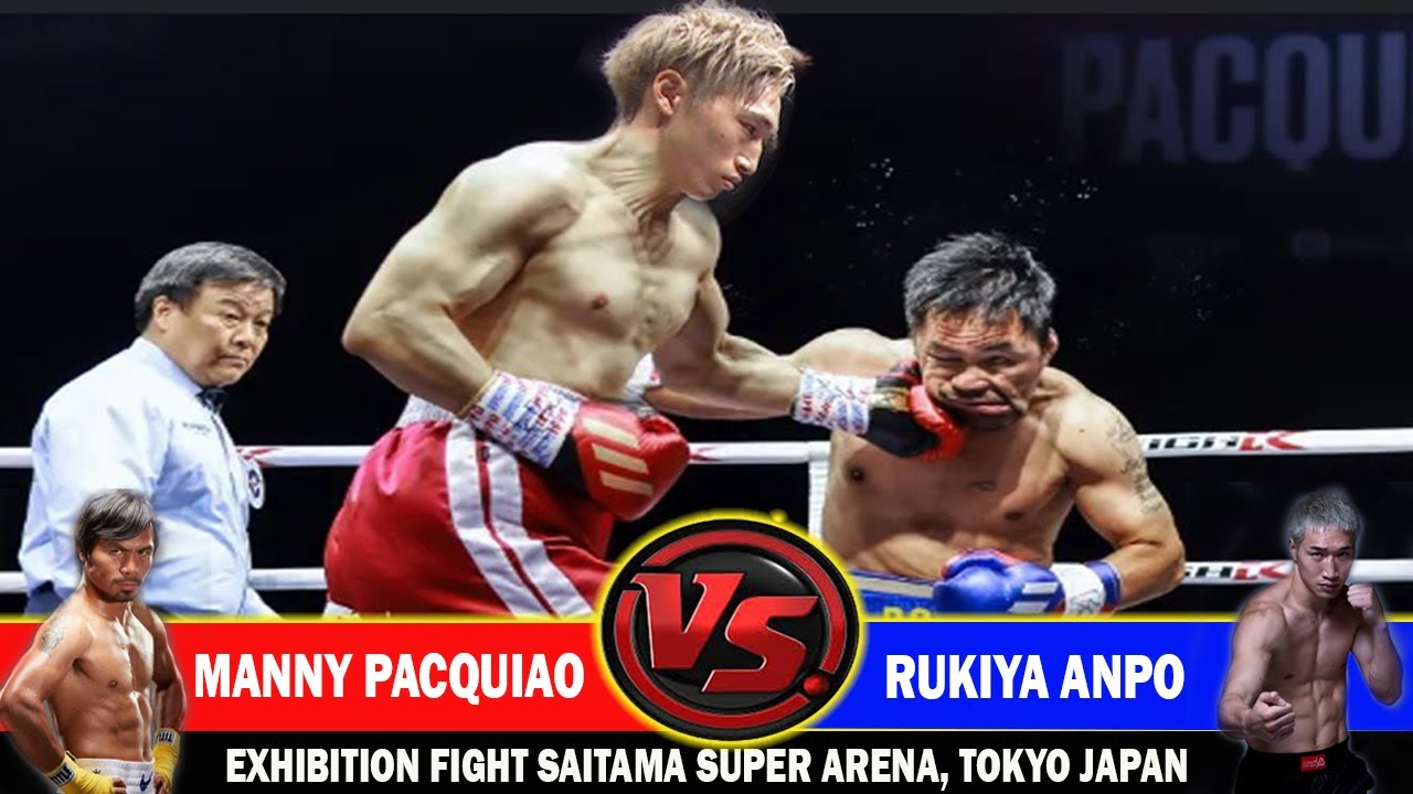 Manny Pacquiao Vs. Rukiya Anpo Exhibition Fight! Hapon target knockout ...