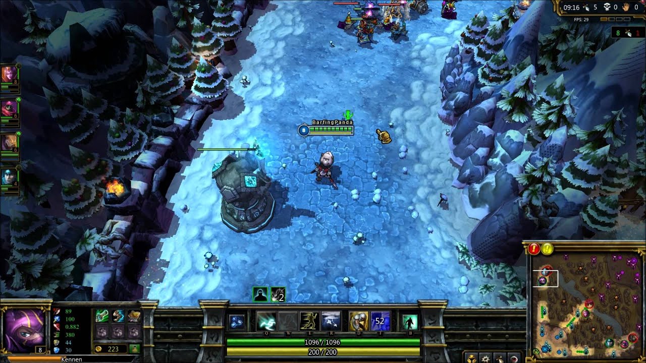 League of Legends - Arctic Ops Kennen Gameplay - YouTube