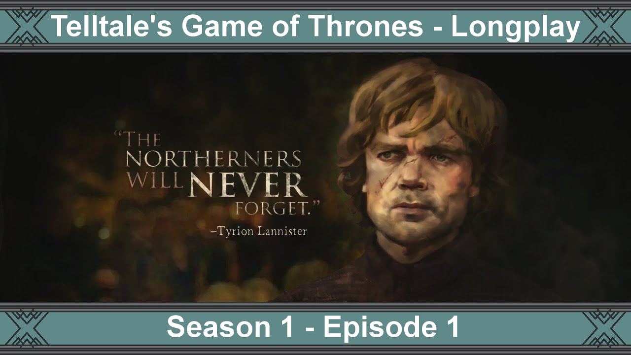 Telltale's Game of Thrones - PS4 Longplay - Season 01, Episode 01 - YouTube