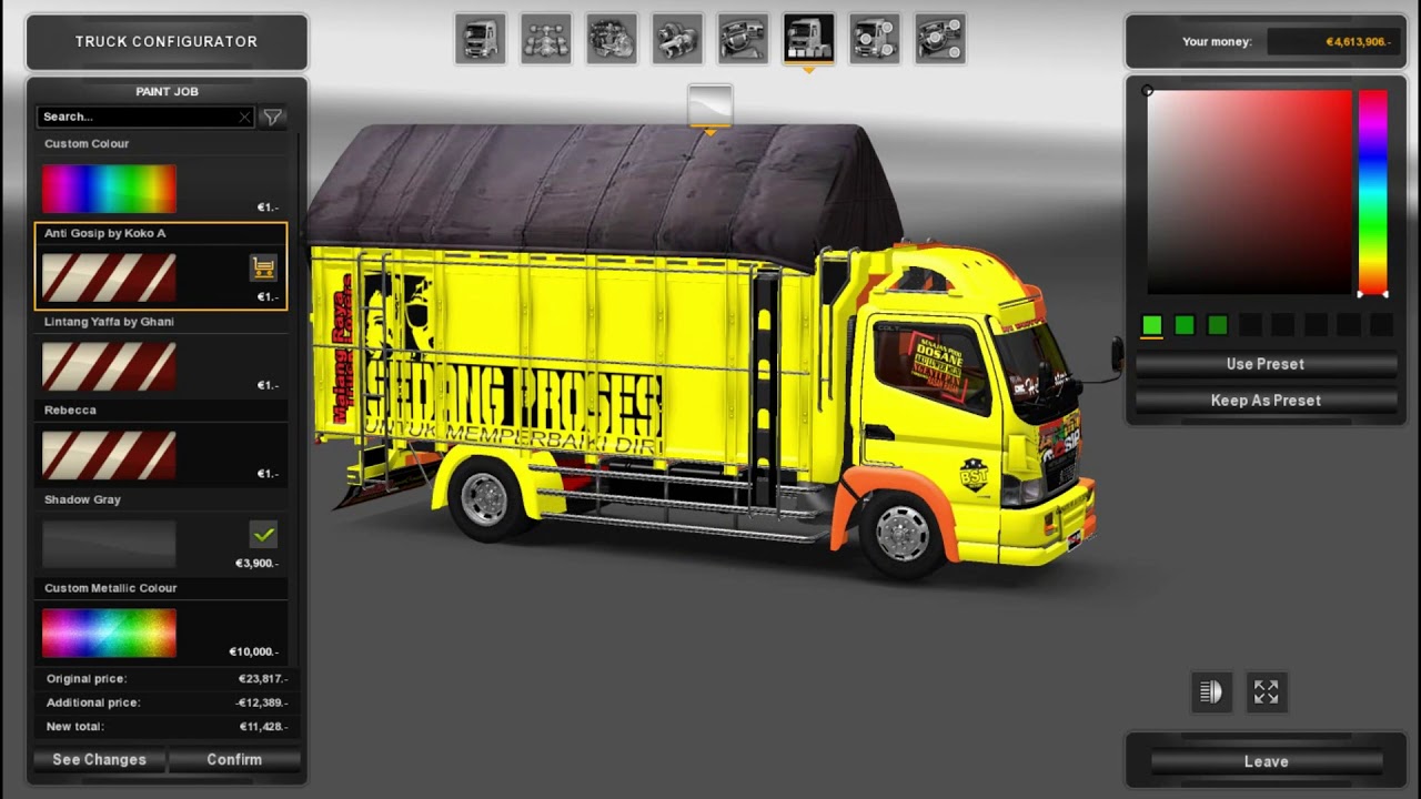 review MOD CENTER baru v1 by tedot[ets2]indonesia - YouTube