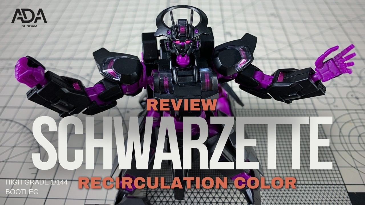JMS Berulah Lagi..! | Review Gundam Schwarzette Recirculation Color a.k ...