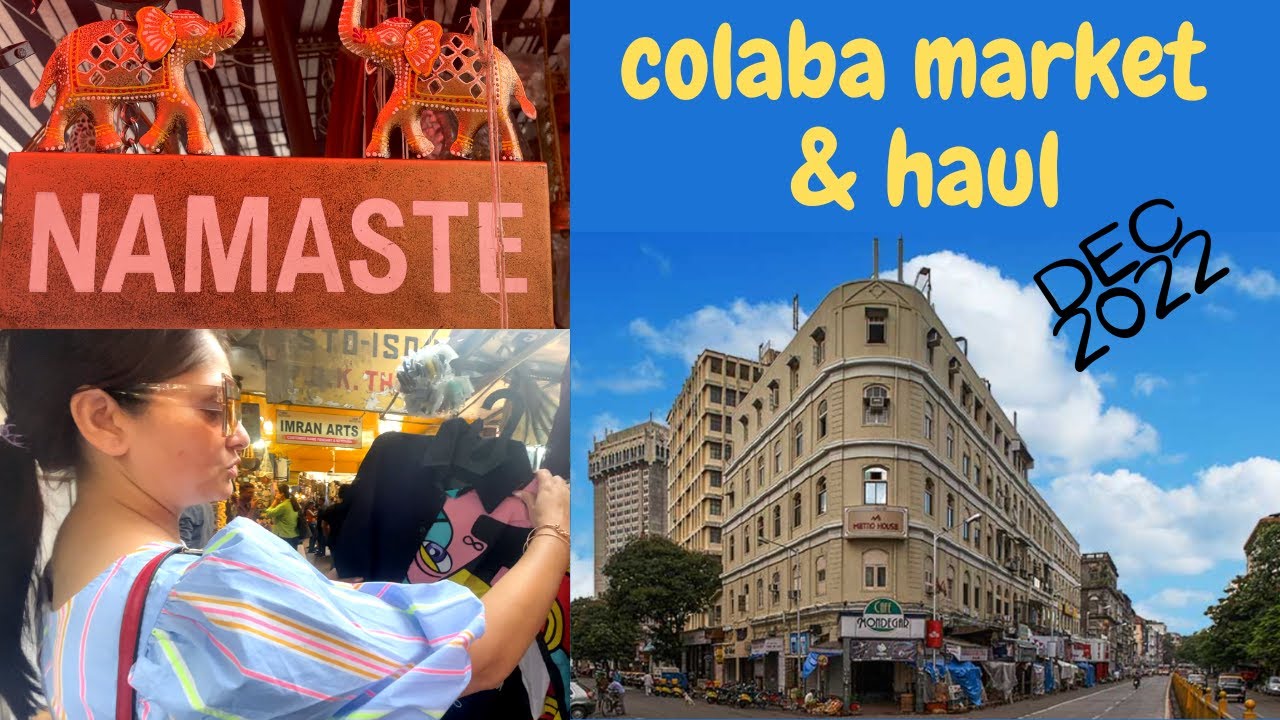 COLABA MARKET || STREET SHOPPING IN MUMBAI || DECEMBER 2022 - YouTube