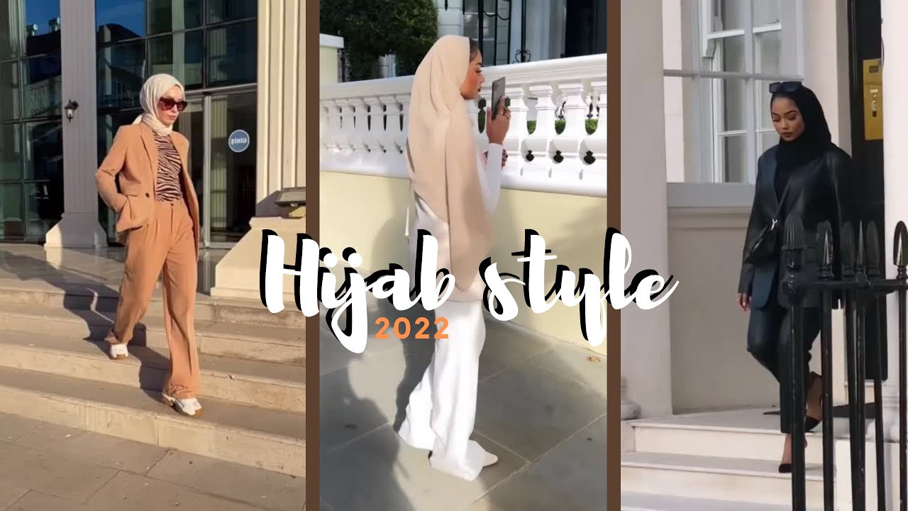 Hijab styling Outdoor lookbook 2022 - YouTube