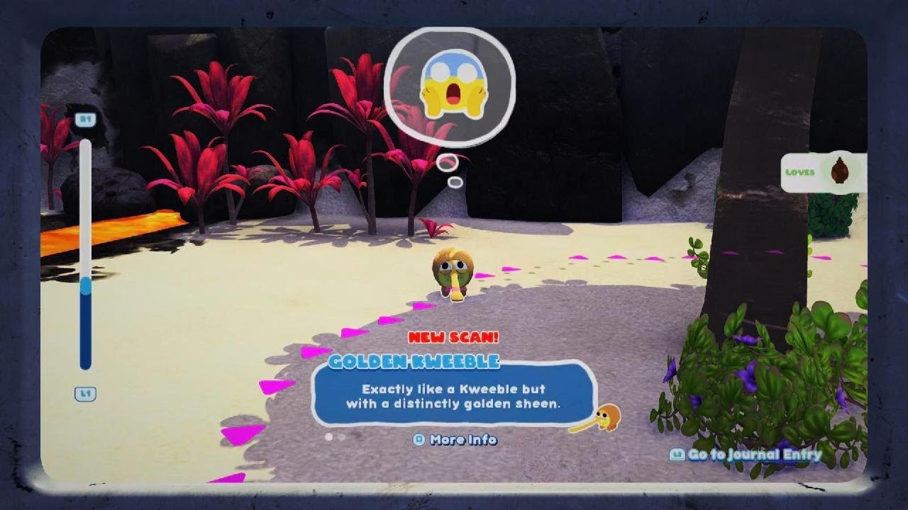 Bugsnax how to catch golden kweeble - YouTube