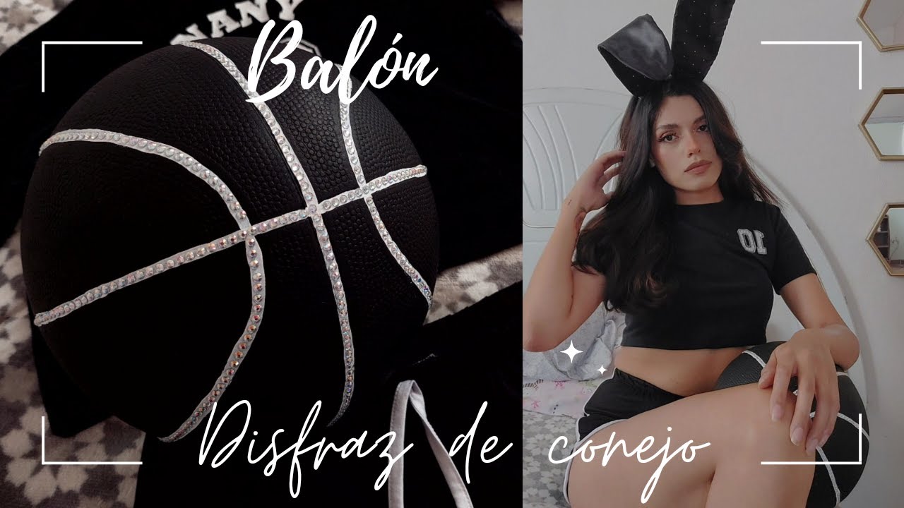 DIY ♡ BALÓN ♡ DISFRAZ DE CONEJO / LOLA BUNNY | Erandy Paz - YouTube