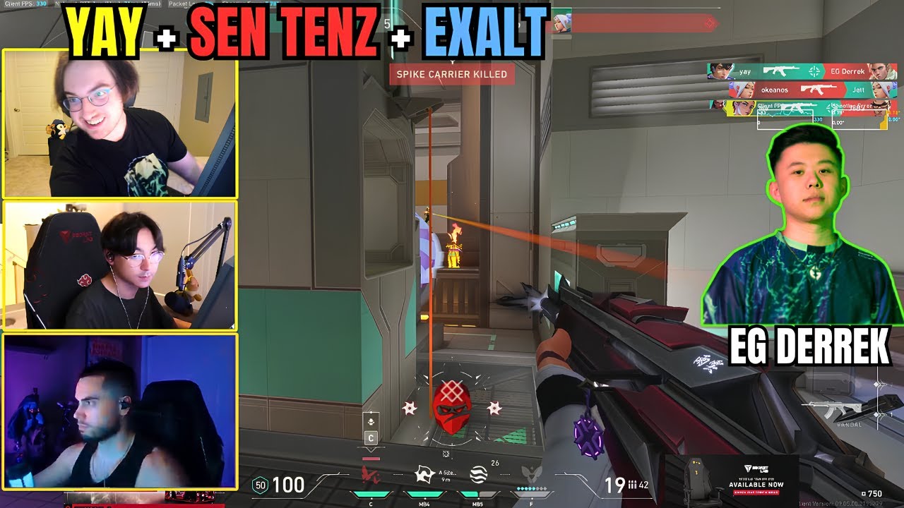 Sen Tenz, Yay and Exalt against EG Derrek - YouTube