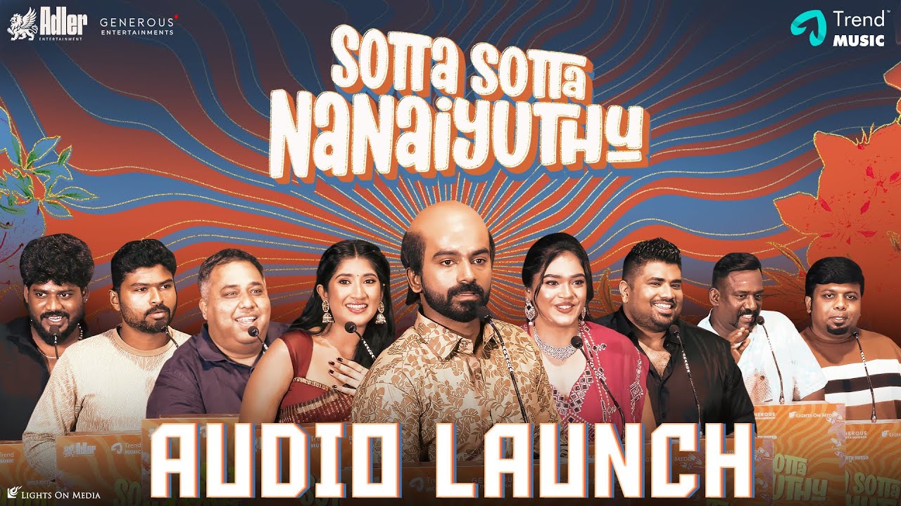 Sotta Sotta Nanaiyuthu Audio Launch|Nishanth, Varshini, Shaalini |Robo ...