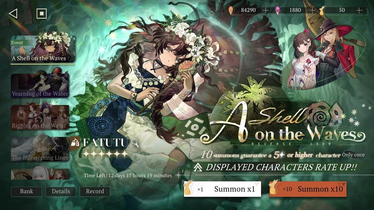 Reverse: 1999 - A Shell on the Waves - Fatutu Banner Summons - YouTube