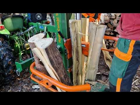 Holder A55 Holzspalter Posch HydroCombi 16 - YouTube