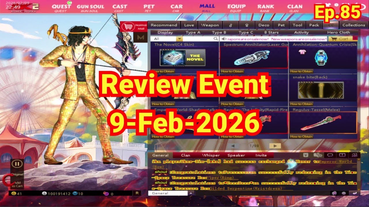 Ep.85 Review Event 9-Feb-2026 - YouTube