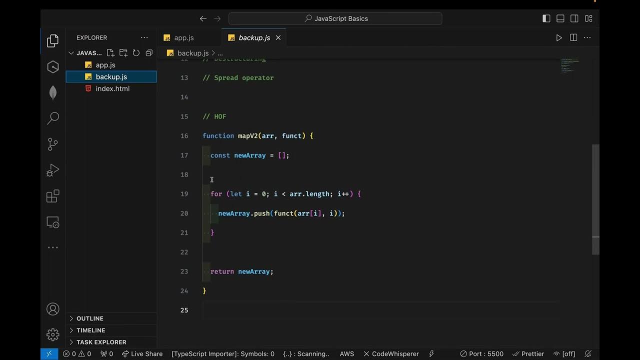 Learn JavaScript Array.map Method - YouTube