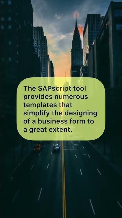 SAP ABAP Shorts What is Script in SAP ABAP - YouTube