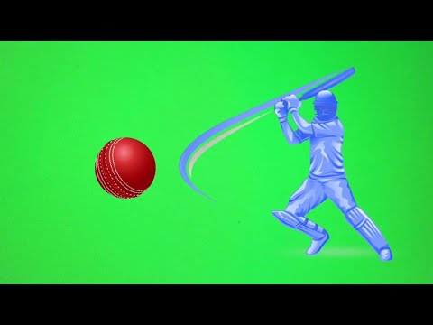 Cricket animated video | Green screen video | Cricket viral video ...