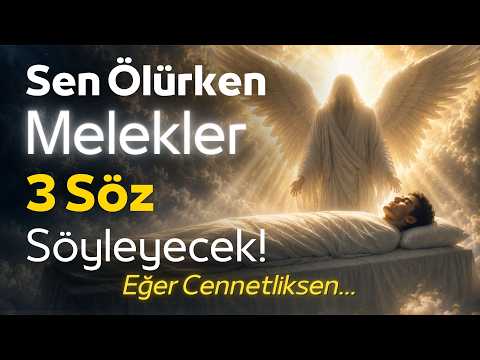 Cennetlik İnsan Ölürken: Melekler 3 SÖZ SÖYLÜYOR! - Kuran Ne Diyor? | İslam Dini Hikayeler