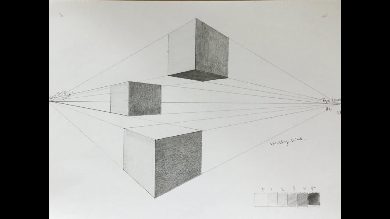 Basic Two Point Perspective Drawing Boxes Part 1 YouTube basic-two-point-perspective-drawing-boxes-part-1-youtube