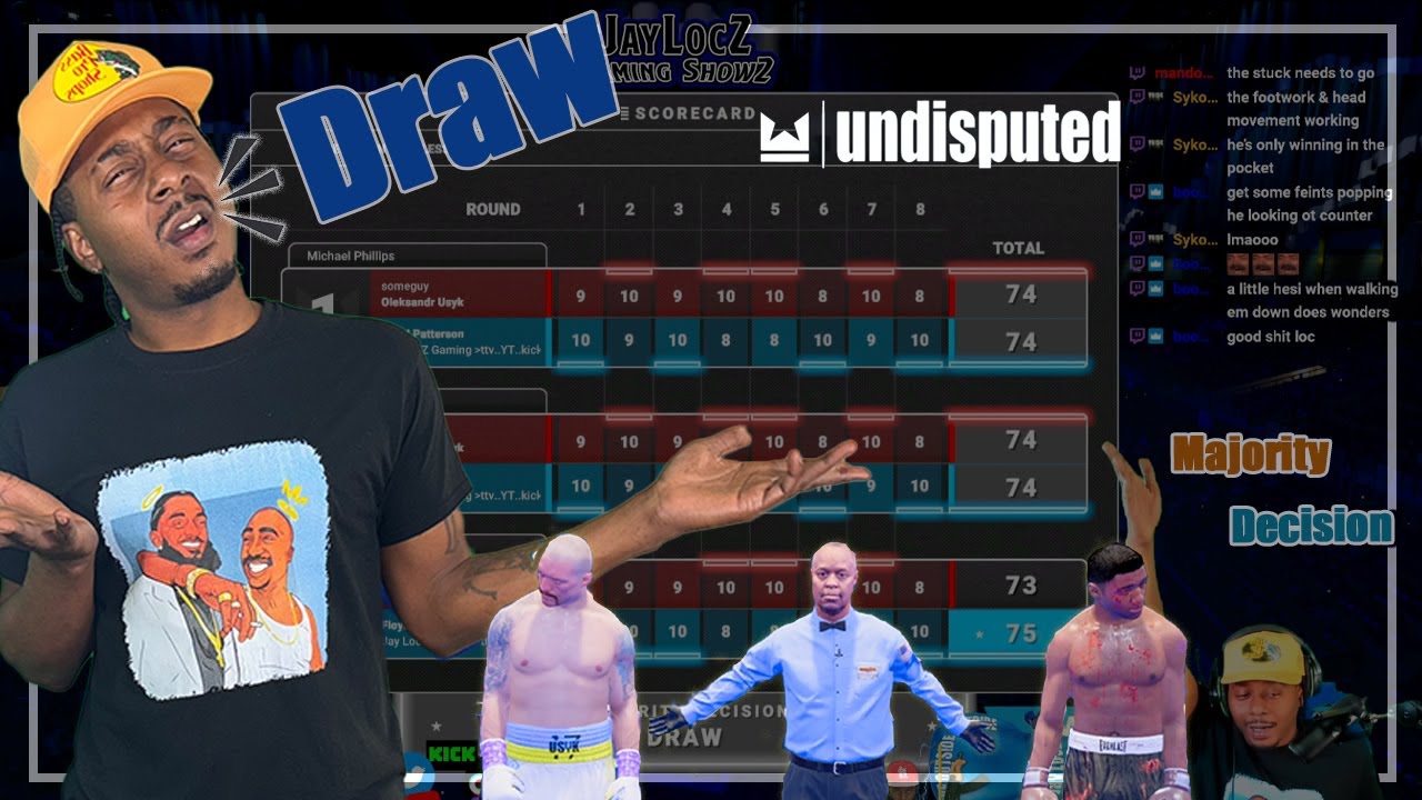 How is This Fight a DRAW? (Undisputed 1.0) #boxing #judges # ...